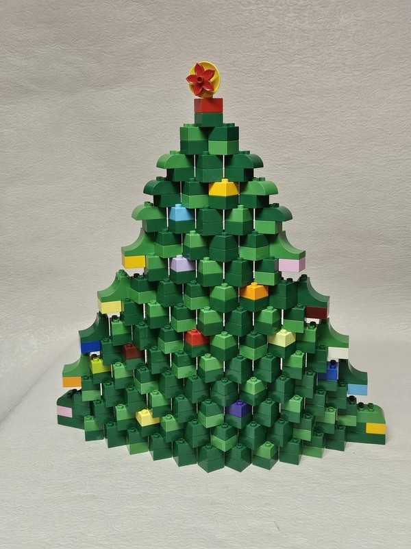 LEGO MOC Duplo Christmas Tree by vers8tile | Rebrickable - Build with LEGO