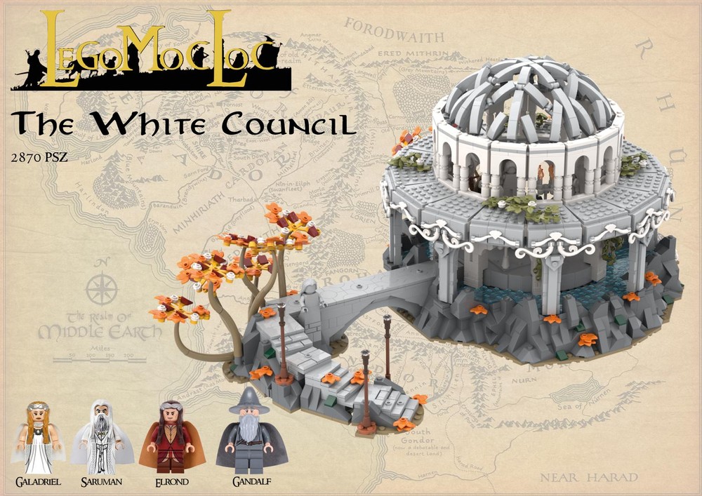 LEGO MOC The White Council by LegoMocLoc | Rebrickable - Build with LEGO
