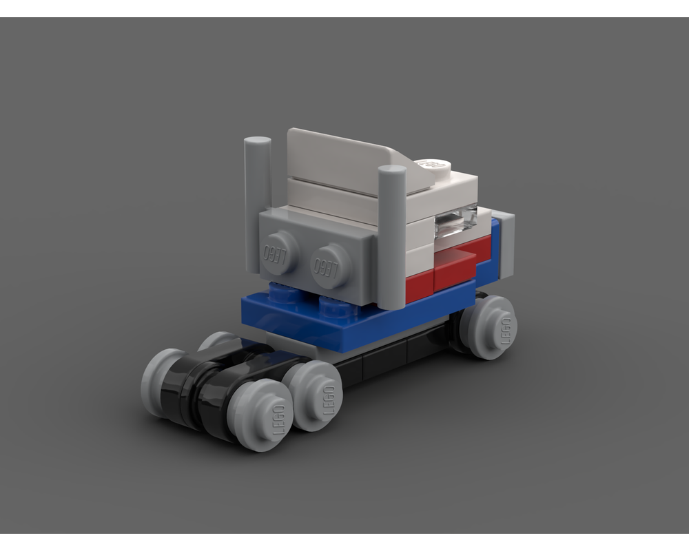 LEGO MOC Micro Scale - Highway Rig 5580 by Bricksota | Rebrickable ...