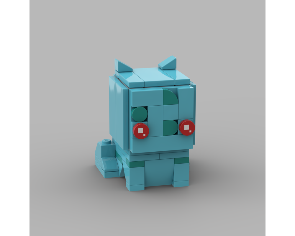 LEGO MOC Bulbasaur (Pokémon) by herpuderpules | Rebrickable - Build ...