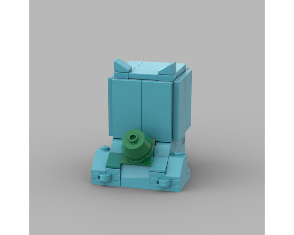 LEGO MOC Bulbasaur (Pokémon) by herpuderpules | Rebrickable - Build ...