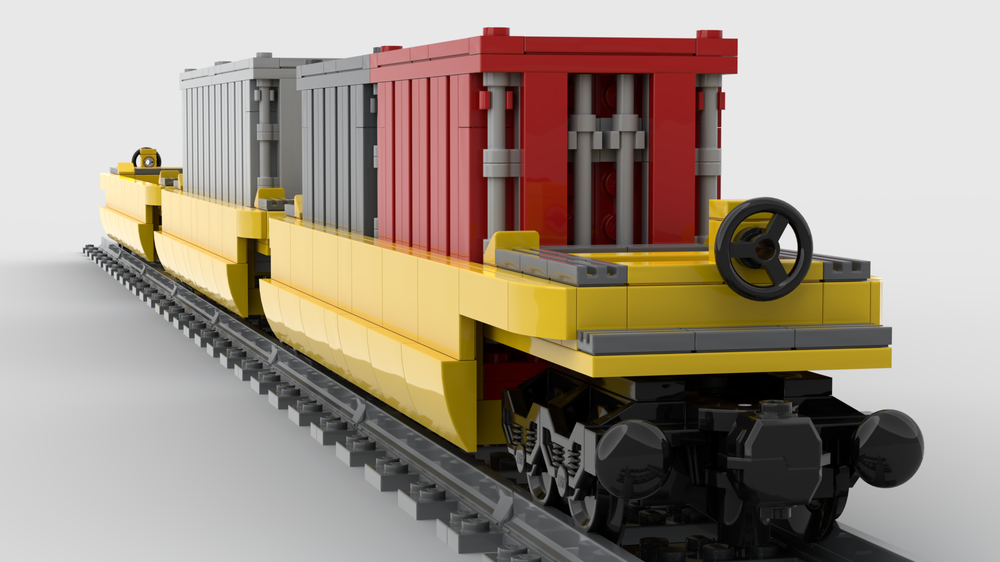 LEGO MOC TTX Well Cars + Containers by fuganater | Rebrickable - Build ...
