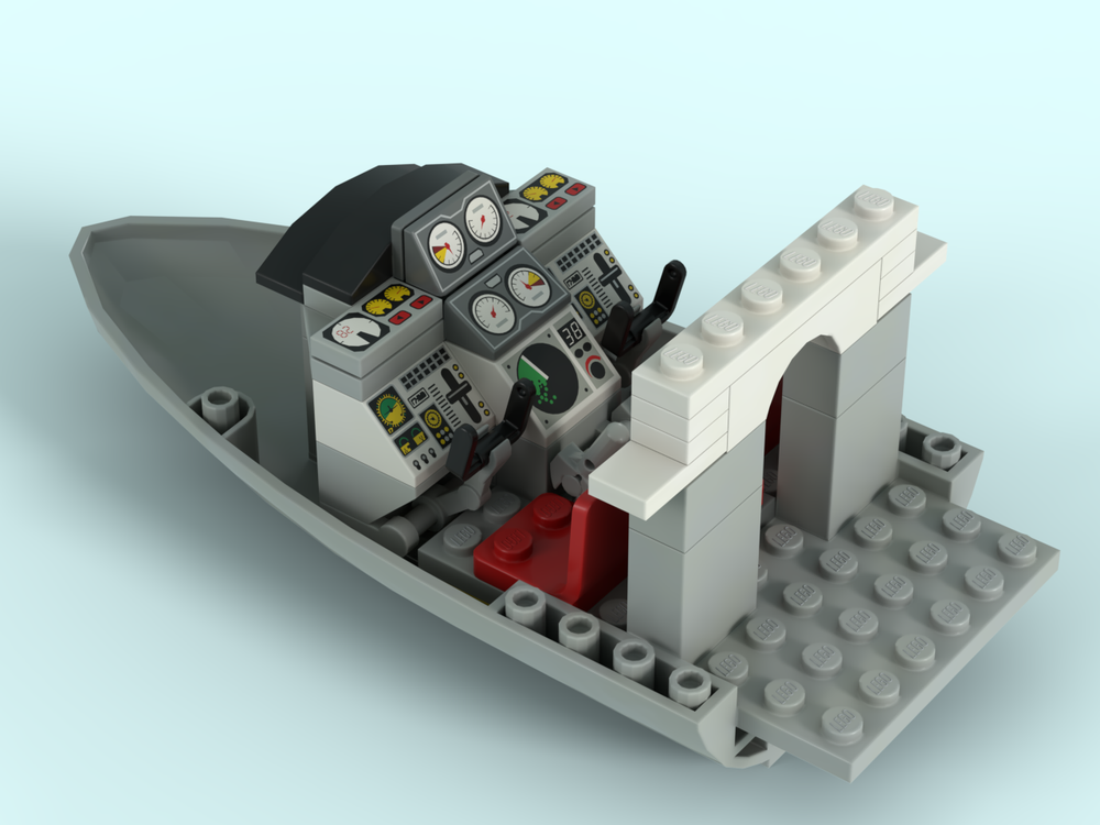 LEGO MOC AIrcraft Cockpit (8 stud wide) by NottaCadmonkey | Rebrickable ...