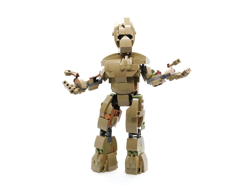 Lego Moc Adult Groot 76217 Alternate Build By Cyranodebergerac