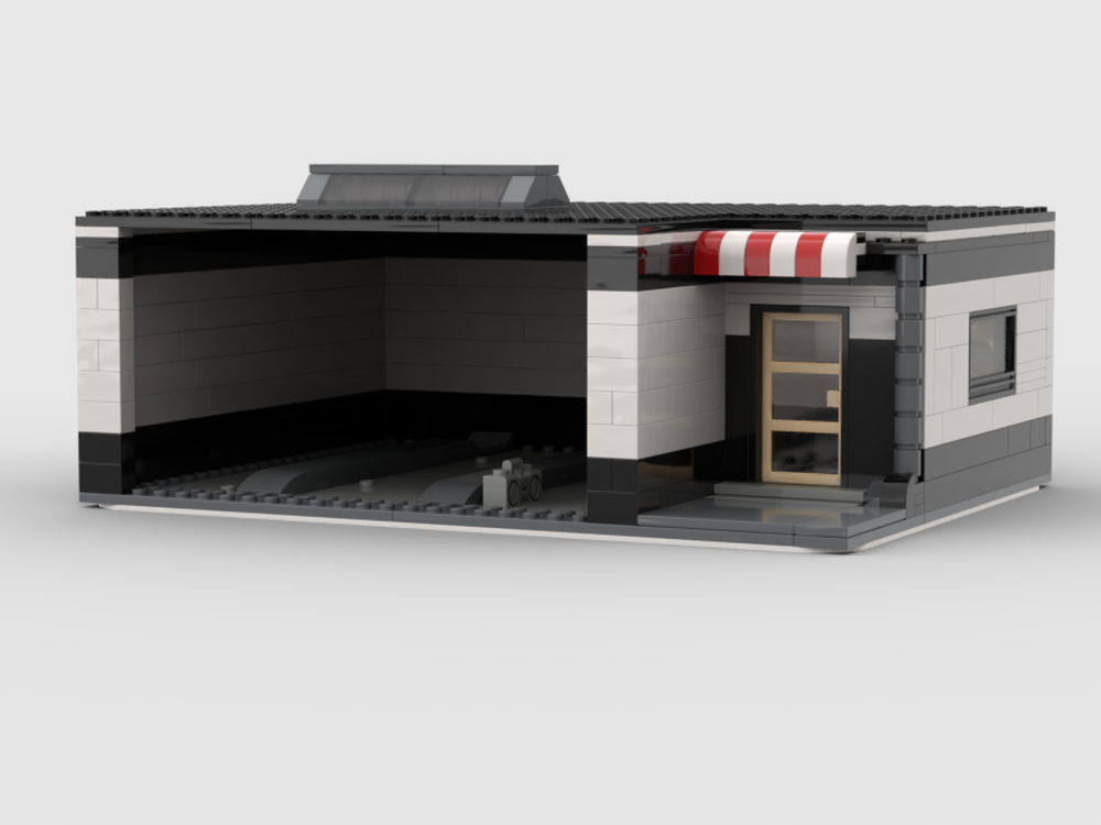 LEGO MOC simple tiny gagrage by _tanjames_06 | Rebrickable - Build with ...