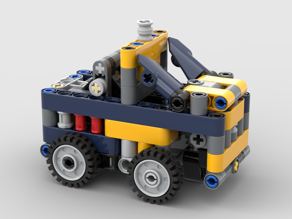 LEGO MOC Pickup with Front Engine and Steering by Raptor9889 ...