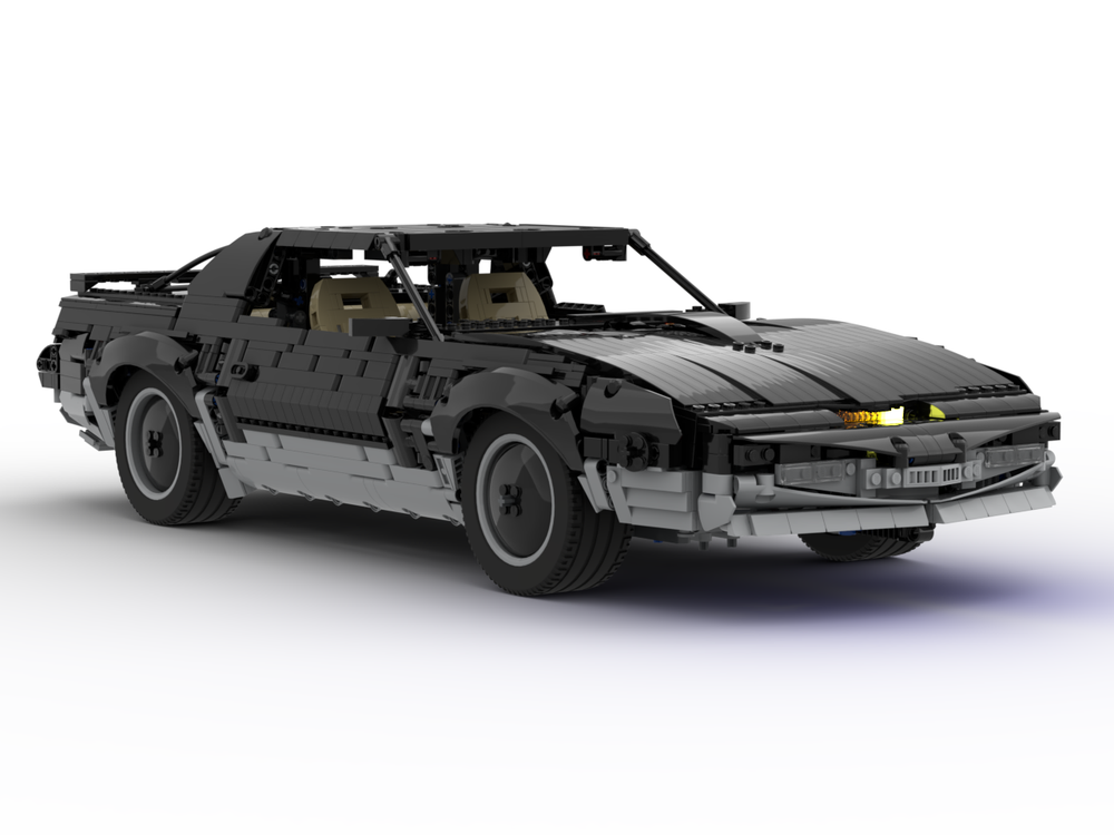LEGO MOC Knight Rider KARR by Mr.Platinum | Rebrickable - Build with LEGO