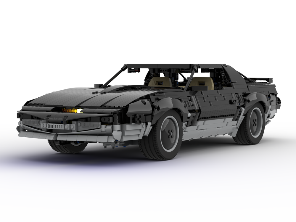 LEGO MOC Knight Rider KARR by Mr.Platinum | Rebrickable - Build with LEGO