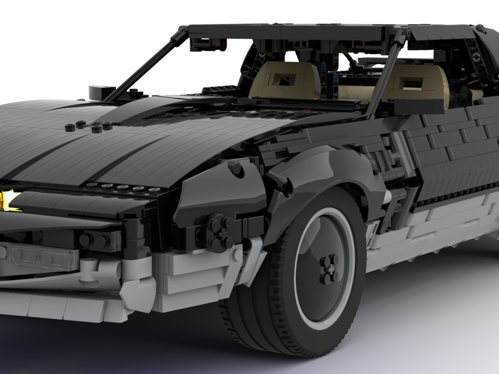 LEGO MOC Knight Rider KARR by Mr.Platinum | Rebrickable - Build with LEGO