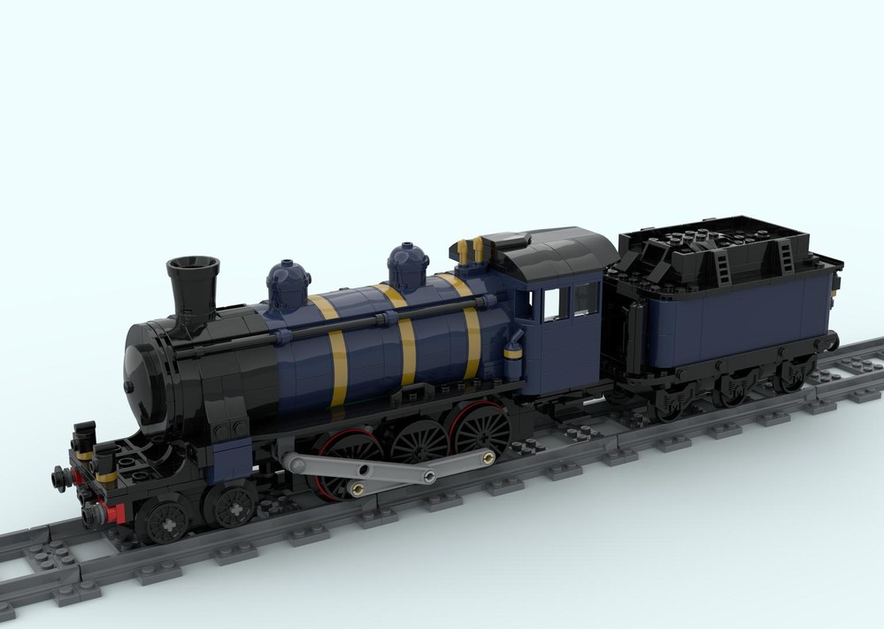 Lego Moc Orient Express Motorized With Power Functions By Revilor