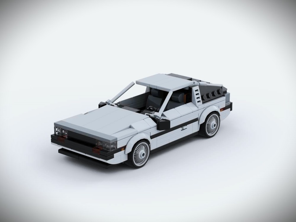 Lego Moc Delorean Dmc 12 By Sweeng Rebrickable Build With Lego