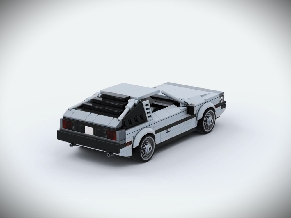 Lego Moc Delorean Dmc 12 By Sweeng Rebrickable Build With Lego