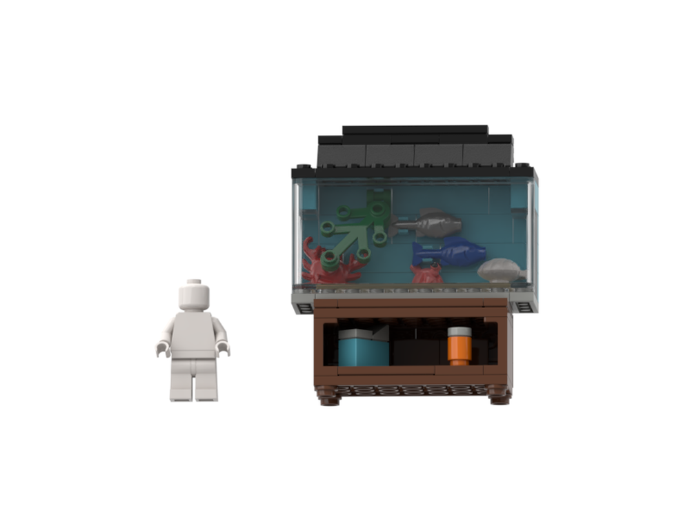LEGO MOC Fish tank by JamesonM765 | Rebrickable - Build with LEGO
