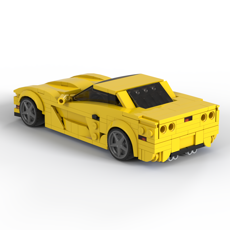 LEGO MOC Chevrolet Corvette C5 Z06 (Revised) by Safisab | Rebrickable ...