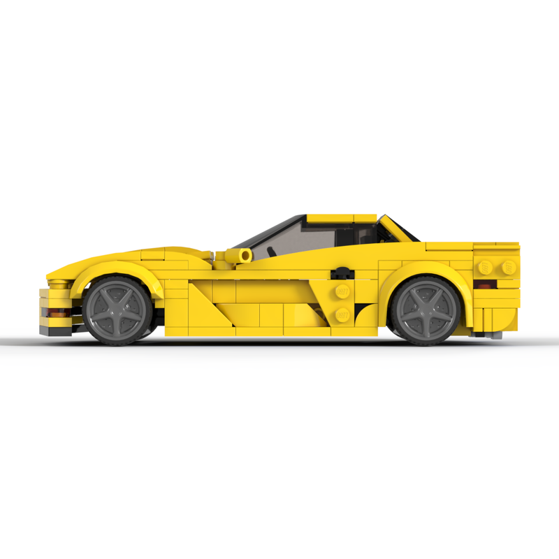 LEGO MOC Chevrolet Corvette C5 Z06 (Revised) by Safisab | Rebrickable ...