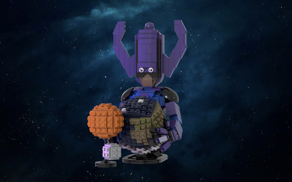LEGO MOC Galactus bust by raguidel | Rebrickable - Build with LEGO