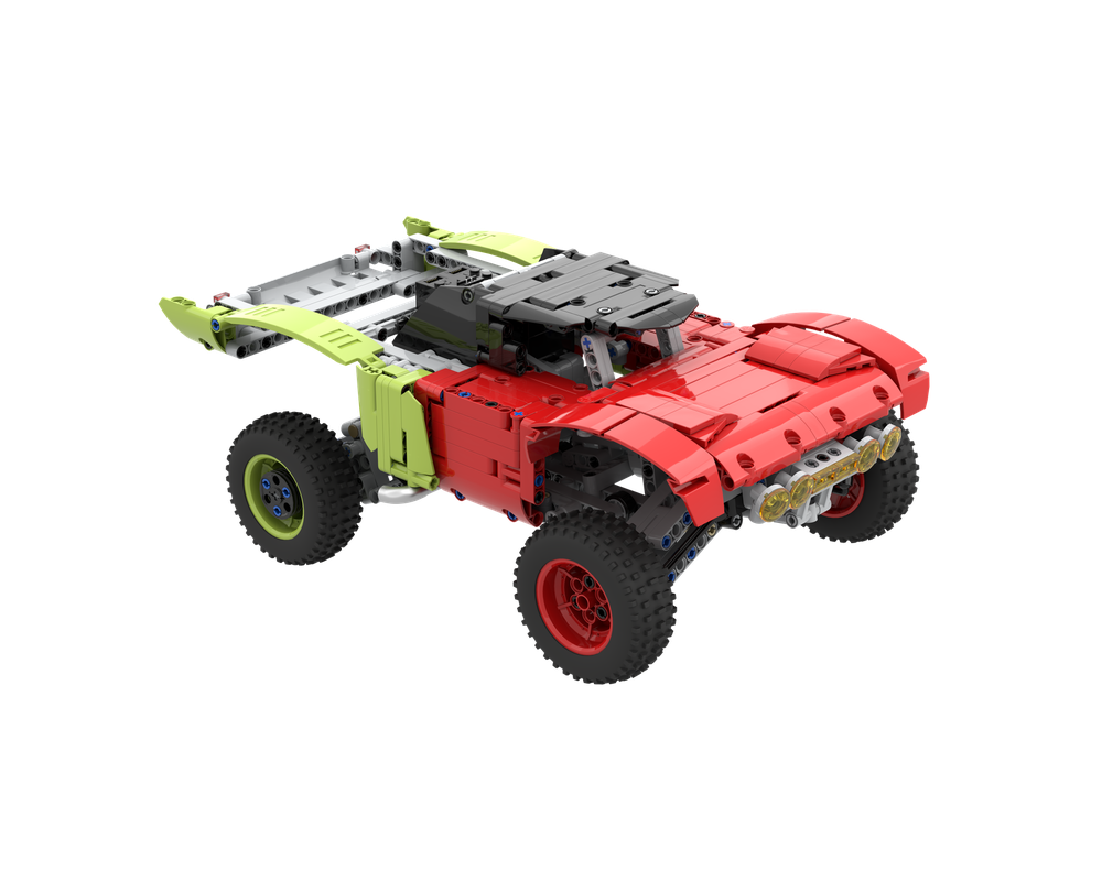 Lego Moc Flat Baja Truck Ii By Lixander A Rebrickable Build With Lego