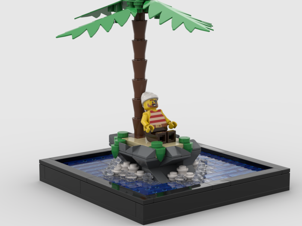 LEGO MOC Stranded by SirIceCream | Rebrickable - Build with LEGO