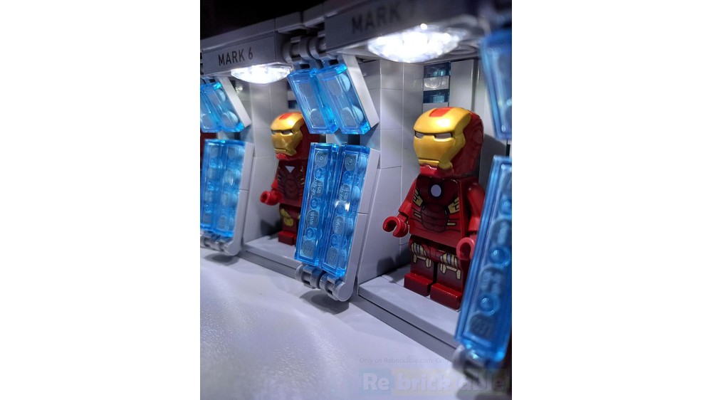 Lego Moc Iron Man Hall Of Armor By Ironman85 Rebrickable Build With