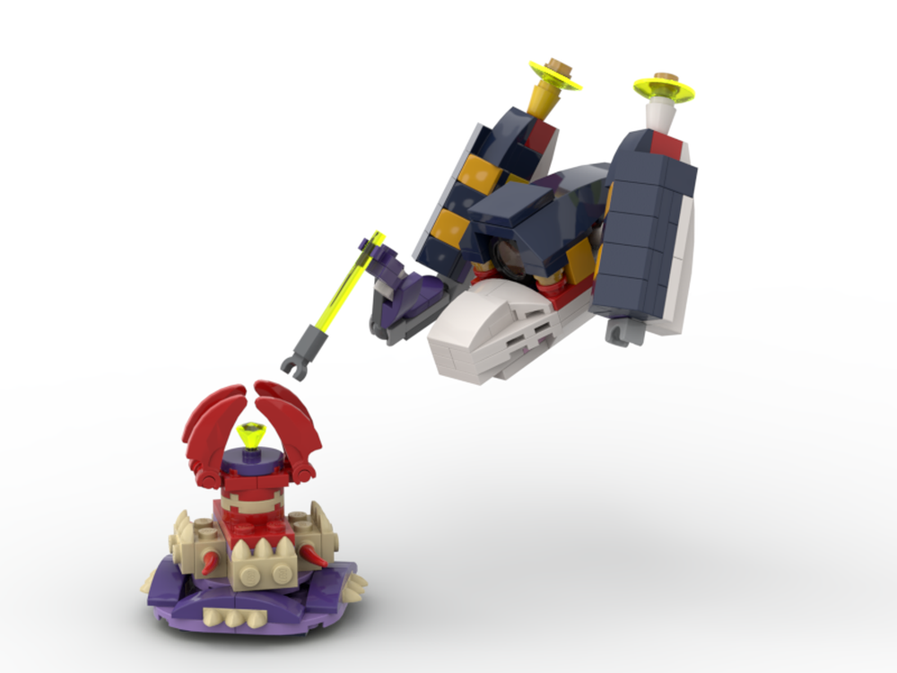 LEGO MOC Gem Raid in Alien Abyss by EVA001 | Rebrickable - Build with LEGO