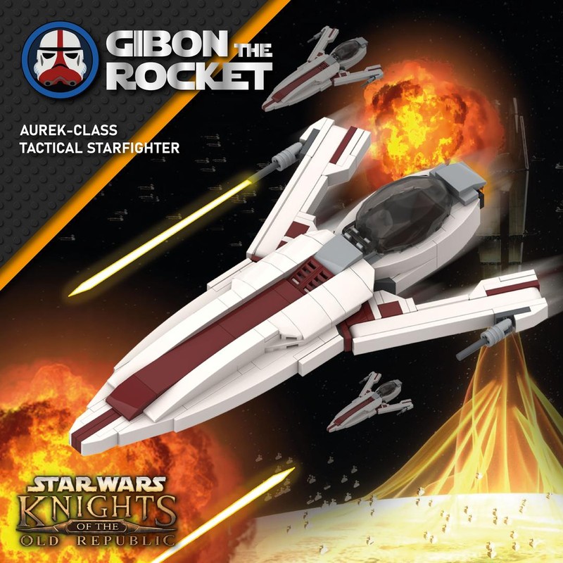 LEGO MOC Aurek-Class Tactical Strikefighter (KOTOR) by GibonTheRocket ...