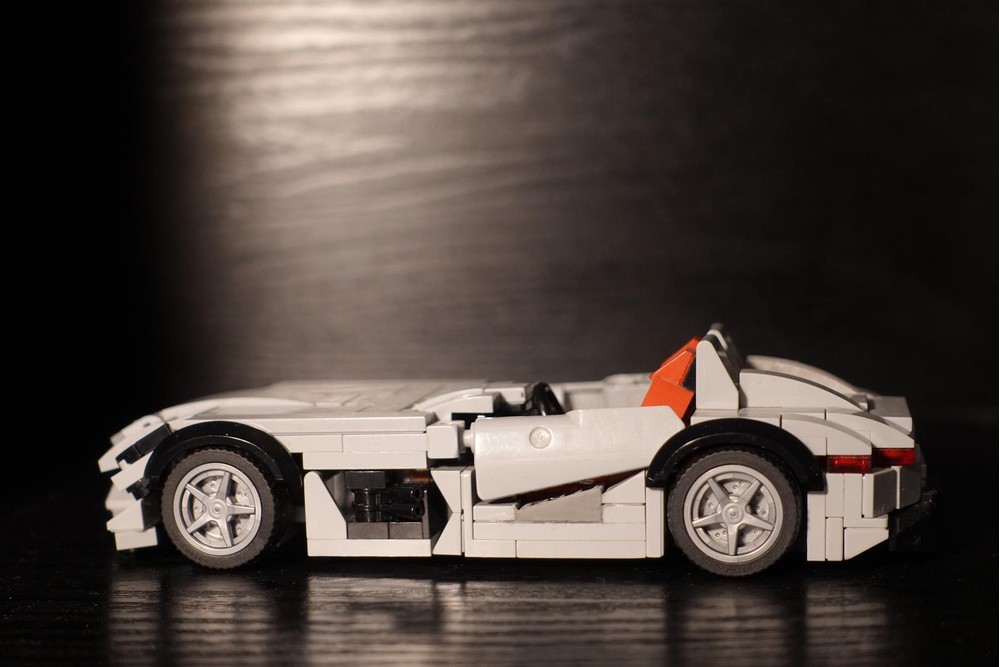 Lego Moc Mercedes Slr Mclaren Stirling Moss By Legofan07 Rebrickable