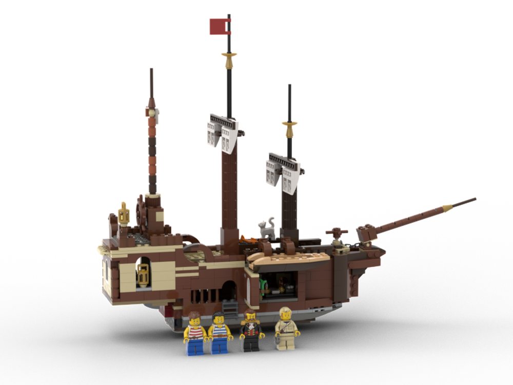 LEGO MOC HMS Beagle by melisand | Rebrickable - Build with LEGO