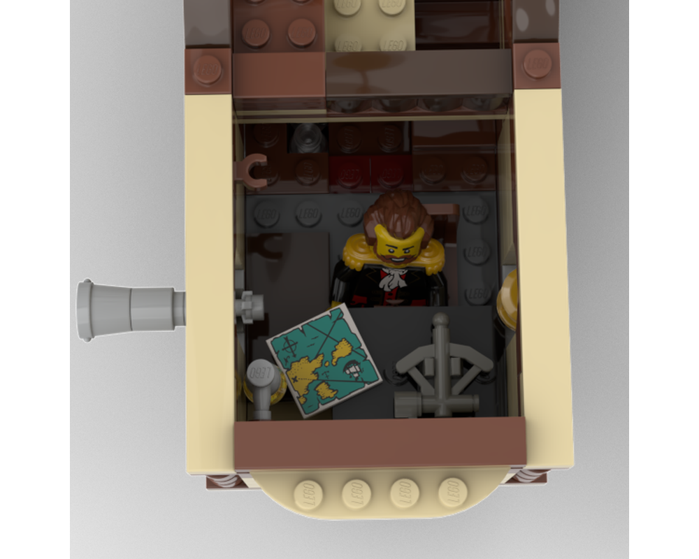 LEGO MOC HMS Beagle by melisand | Rebrickable - Build with LEGO