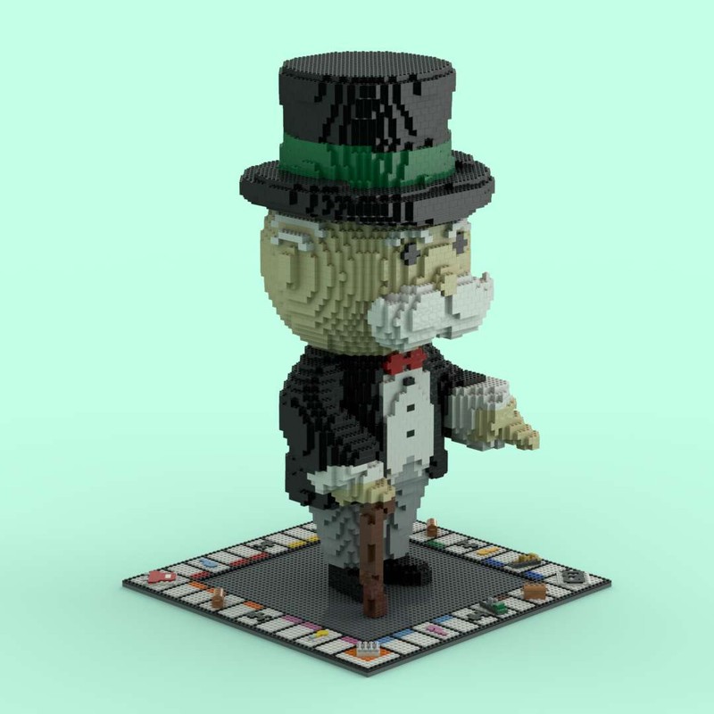 LEGO MOC Mr Monopoly by otterbournelego | Rebrickable - Build with LEGO