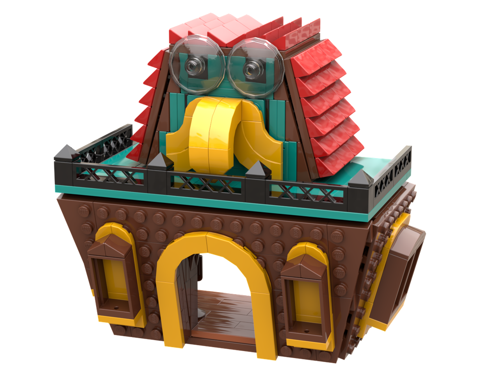 LEGO MOC Mr. Owls House by tacotaco64™️ | Rebrickable - Build with LEGO