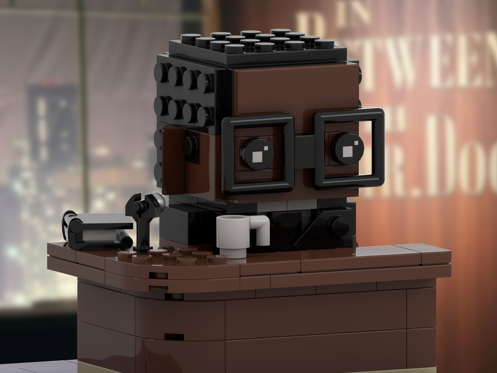 LEGO MOC Mr. Door Brickhead - Alan Wake II by Bucktopus | Rebrickable ...