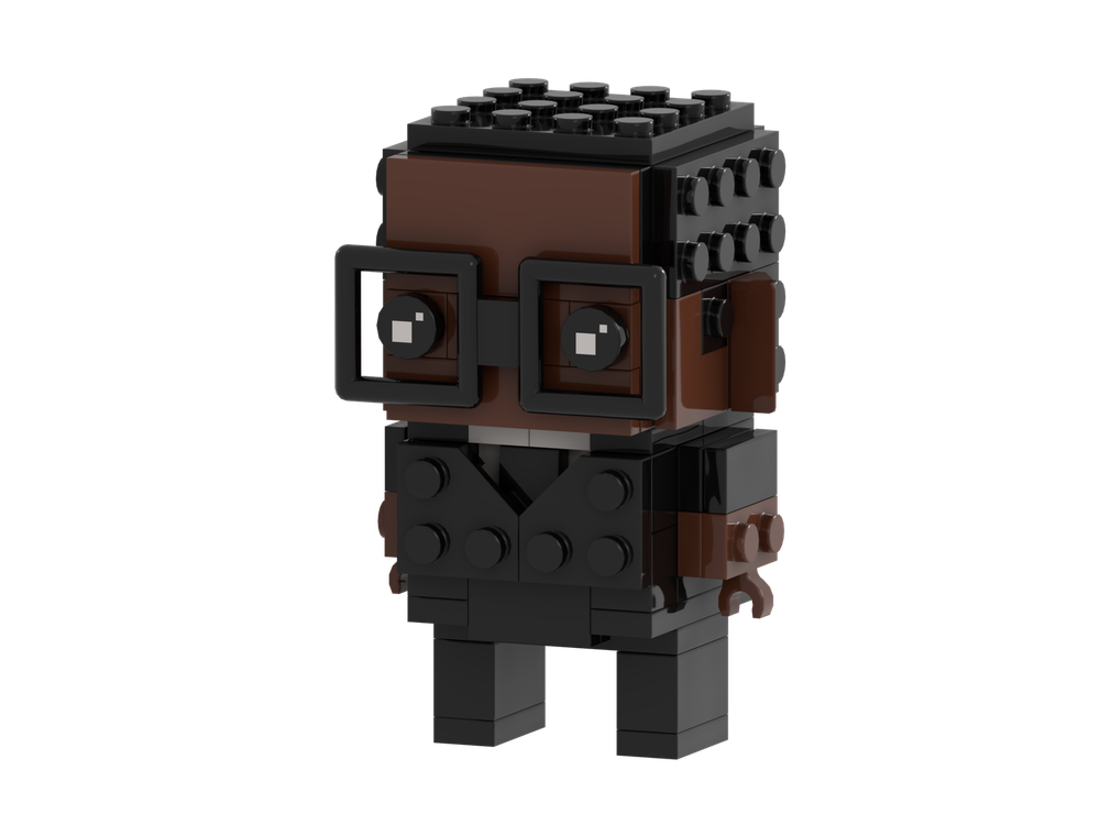 Lego Moc Mr Door Brickhead Alan Wake Ii By Bucktopus Rebrickable