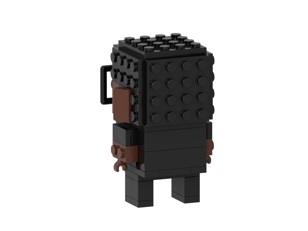 Lego Moc Mr Door Brickhead Alan Wake Ii By Bucktopus Rebrickable