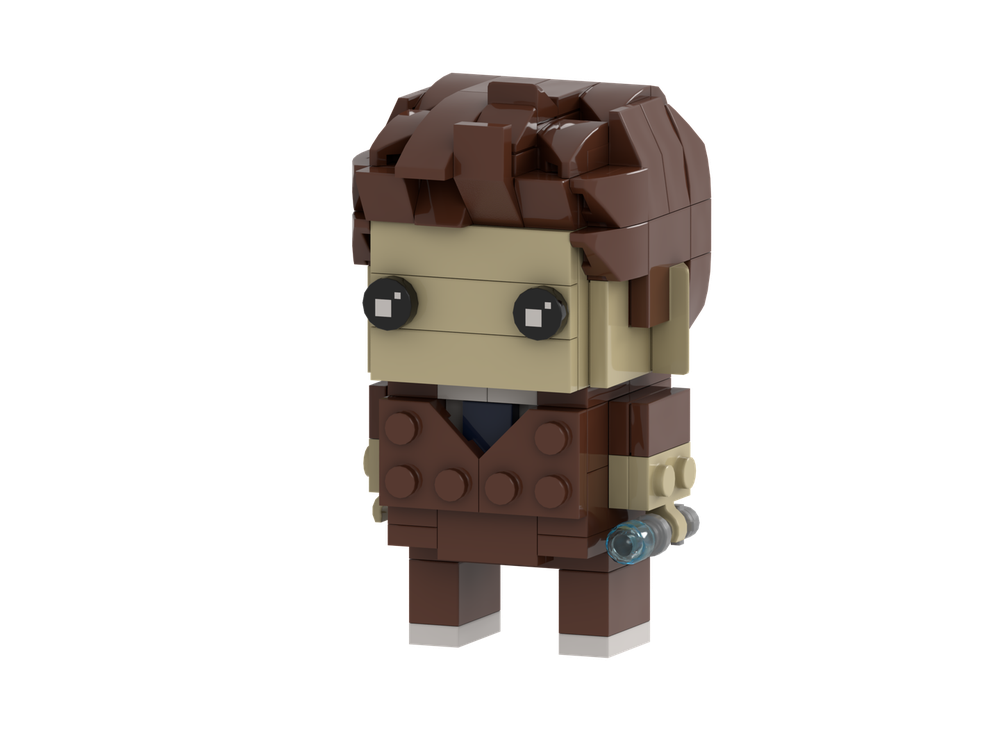 LEGO MOC 10th Doctor Brickhead - Blue and Brown Suit by Bucktopus ...