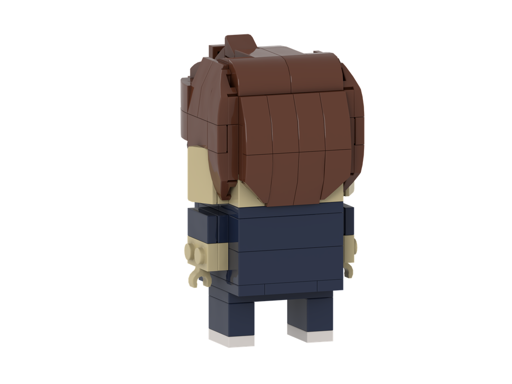 LEGO MOC 10th Doctor Brickhead - Blue and Brown Suit by Bucktopus ...