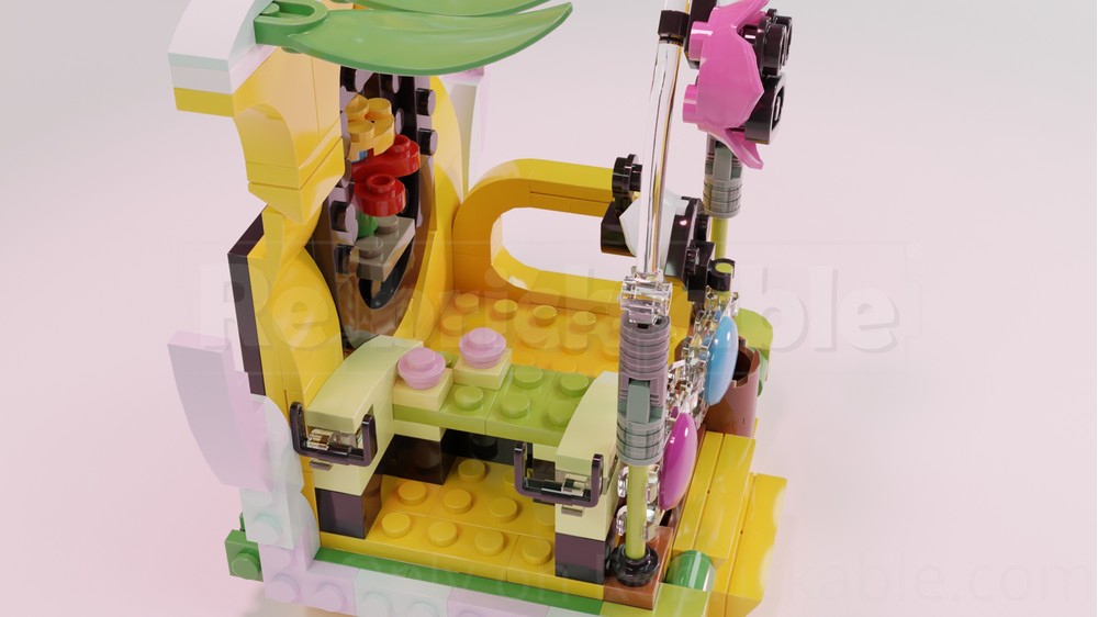 Lego Moc Beach Karaoke Bar By Steinedieb Rebrickable Build With Lego