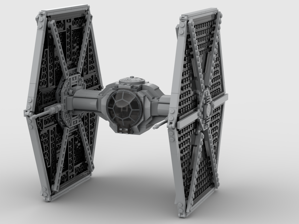 LEGO MOC TIE Fighter Prototype by Fabian2 | Rebrickable - Build with LEGO