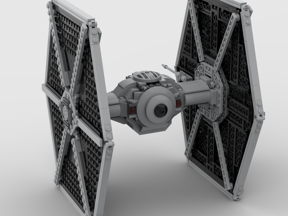 LEGO MOC TIE Fighter Prototype by Fabian2 | Rebrickable - Build with LEGO
