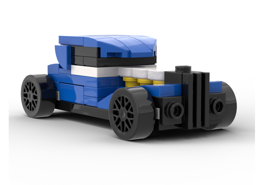 Lego Moc Hot Rod 30343 Fancy Lad By Somedude Rebrickable Build