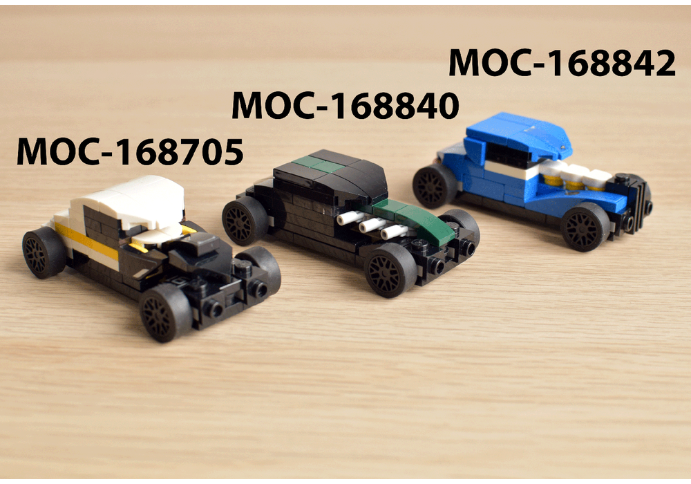 Lego Moc Hot Rod 30343 Fancy Lad By Somedude Rebrickable Build