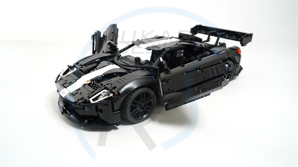 LEGO MOC FORD GT MK2 2020 Heritage Edition 1:10 Scale by Lukas2020 | Rebrickable - Build with LEGO