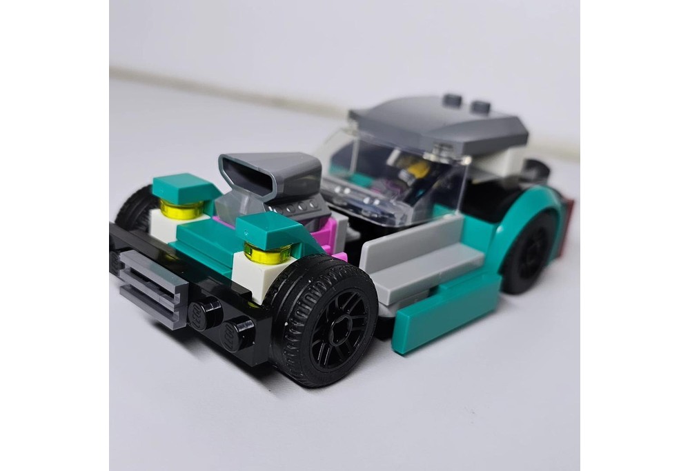 LEGO MOC 60406 HOTROD by xlash0909 | Rebrickable - Build with LEGO