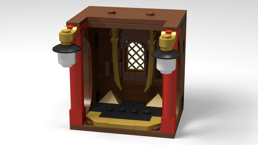 LEGO MOC Ninjago Themed Modular Mini-Fig Display Stand by Draynor85 ...