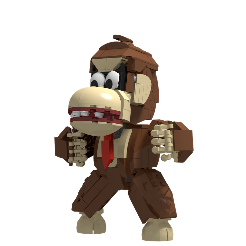 LEGO MOC DONKEY KONG by Dbricks238 | Rebrickable - Build with LEGO