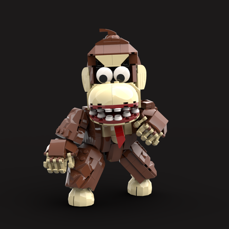 LEGO MOC DONKEY KONG by Dbricks238 | Rebrickable - Build with LEGO