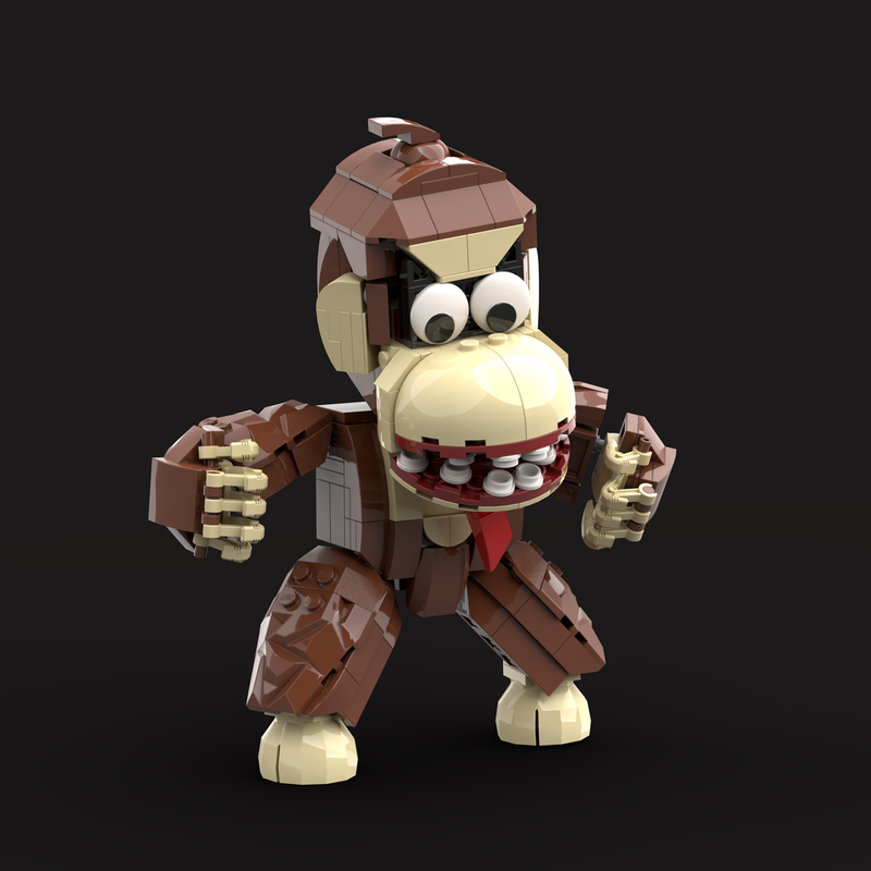 LEGO MOC DONKEY KONG by Dbricks238 | Rebrickable - Build with LEGO