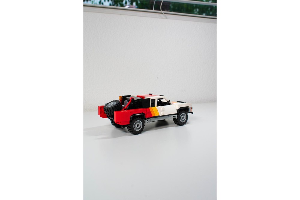 Lego Moc Toyota T100 Baja Truck By Mcgwerks Rebrickable Build With Lego