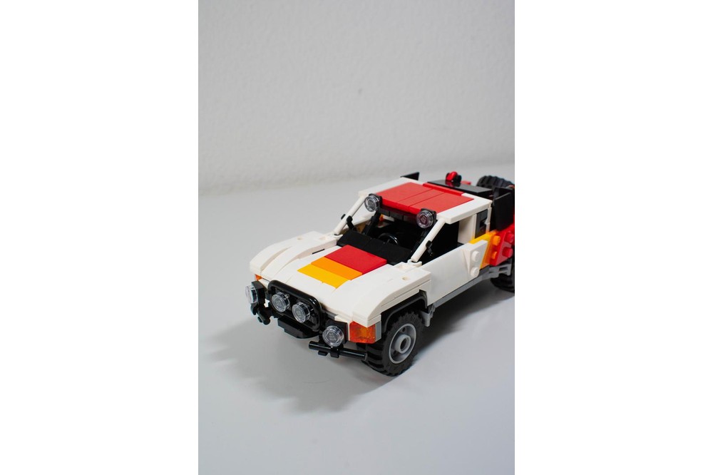 LEGO MOC Toyota T100 Baja Truck by mcgwerks | Rebrickable - Build with LEGO