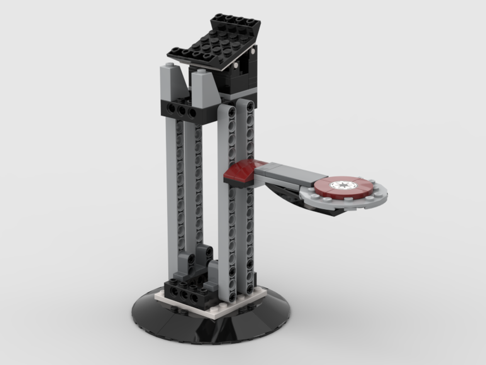 LEGO MOC Stand for 75354 Coruscant Gunship by HomieBear | Rebrickable ...