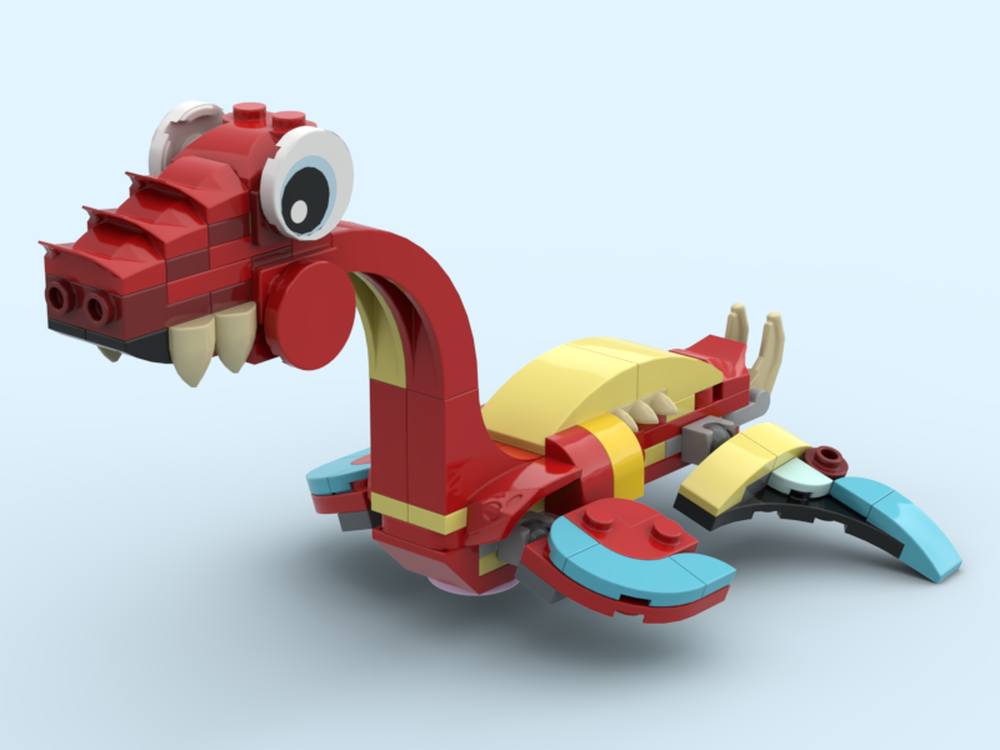 LEGO MOC Elasmosaurus — 31145 by McScottyBricks | Rebrickable - Build ...